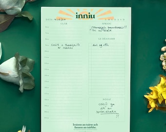 Féilire 2025 | Irish Language Calendar | Féilire Gaeilge (31x25cm) - Etsy