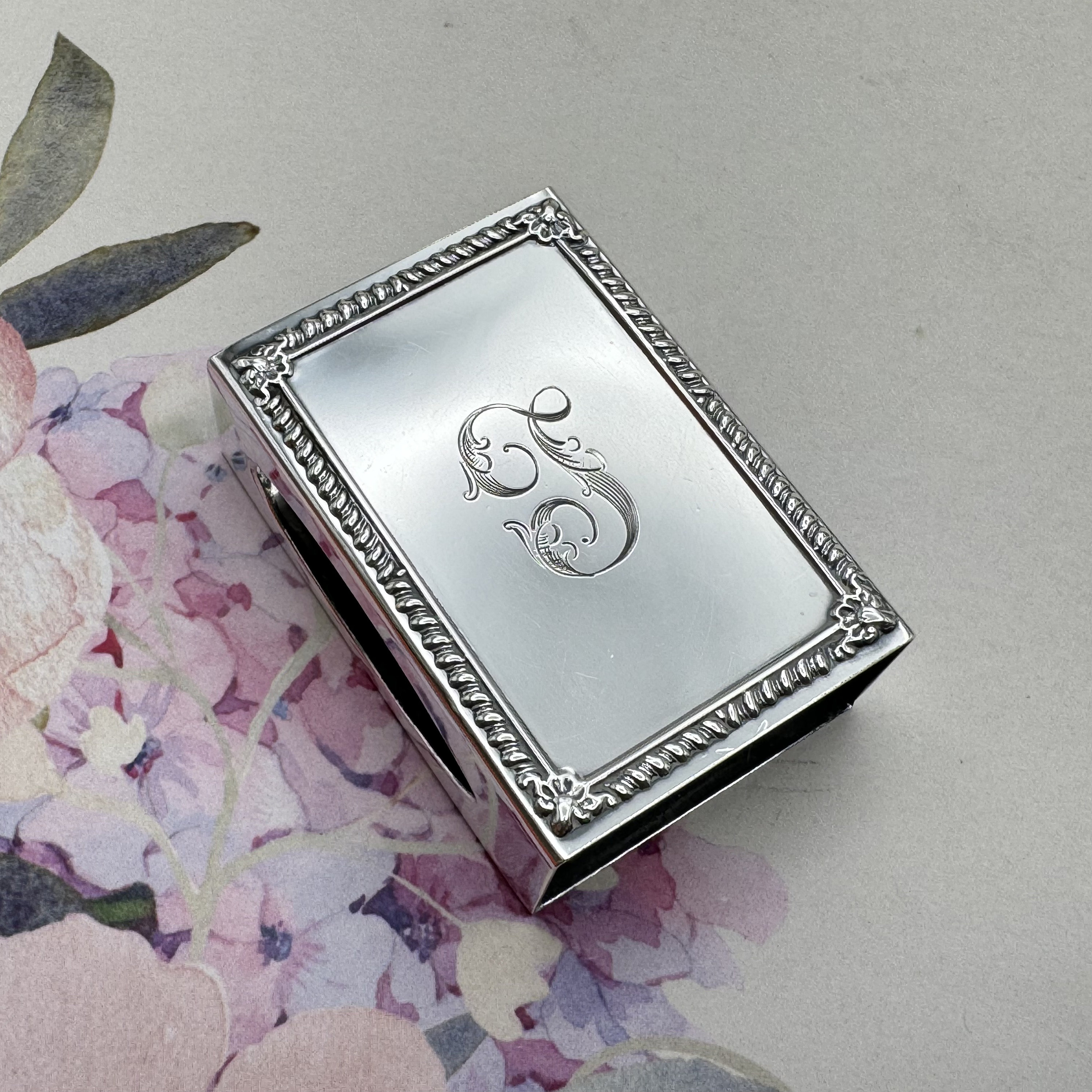 Priced Individually Sterling Silver Matchbox Holders Matchbox Covers ...