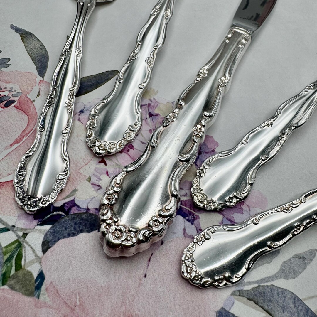 Vintage 20 Piece " Flirtation " Silverplate Set - Designed 1959 ...