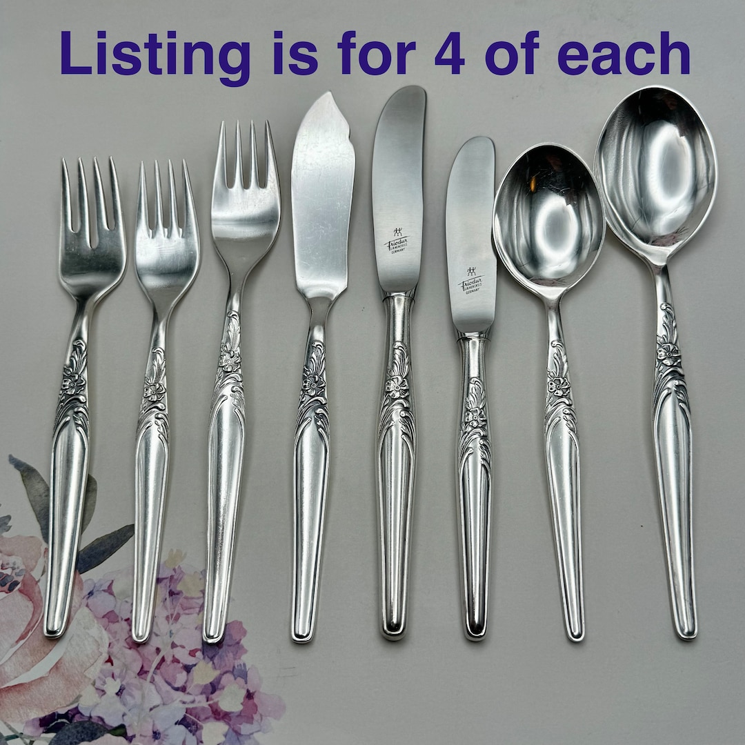 JA Henckels (zwilling) - Vintage High Quality Silverplate - Friodur ...