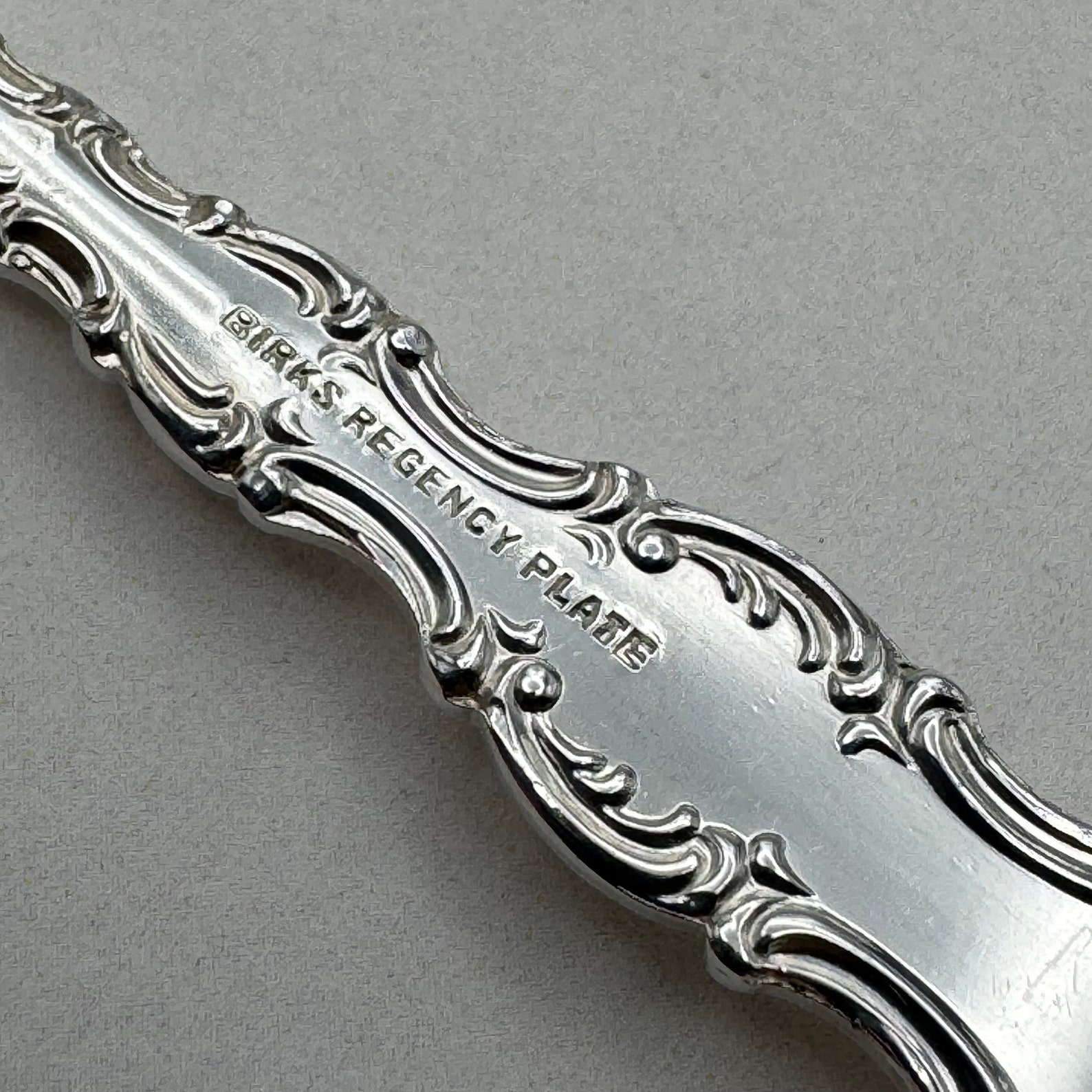 Set of 6 Birks Louis De France Regency Plate Demitasse Spoons 4 1/8 ...