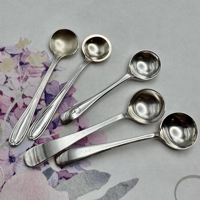 Salt Spoon - Etsy