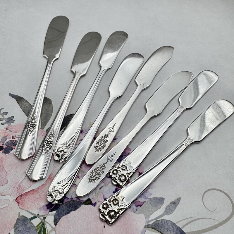 Silver Butter Knives - Etsy Canada