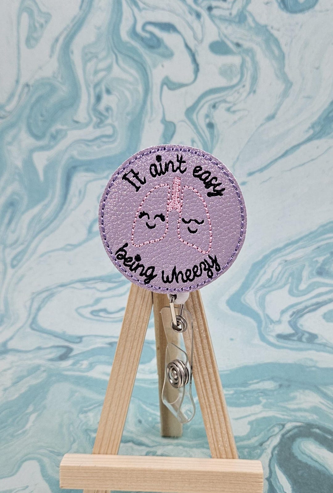 It Ain't Easy Being Wheezy, Employee Badge Reel, Badge Topper ...