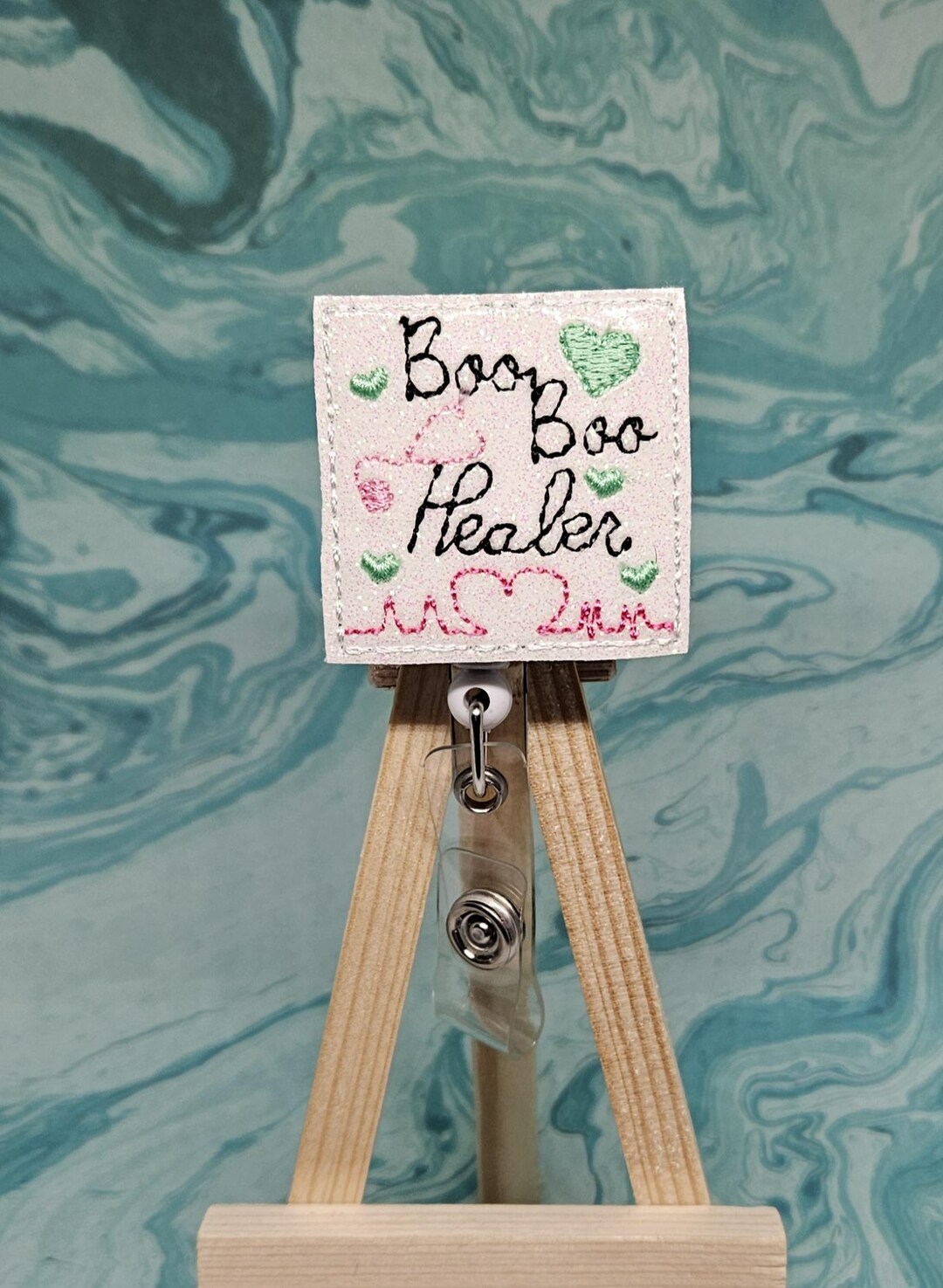 Boo Boo Healer Badge Reel, Hospital Badge Reel, Badge Topper ...