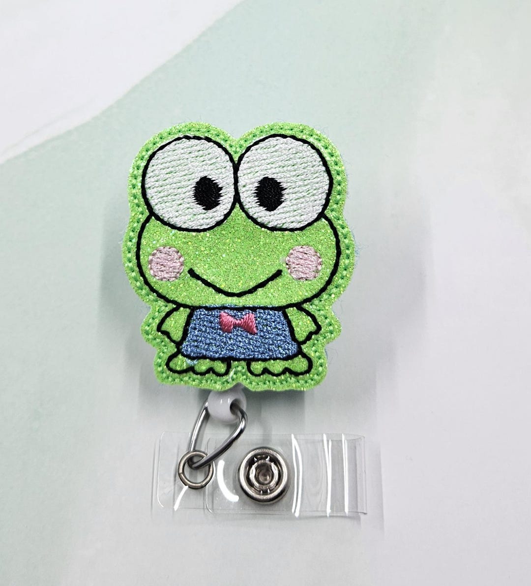 Frog Badge Reel, ID Topper, ID Holder, Nurse Badge Reel, Belt Clip - Etsy