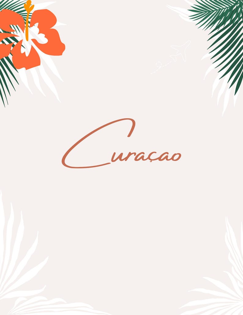Curaçao 5 Day Itinerary - Etsy