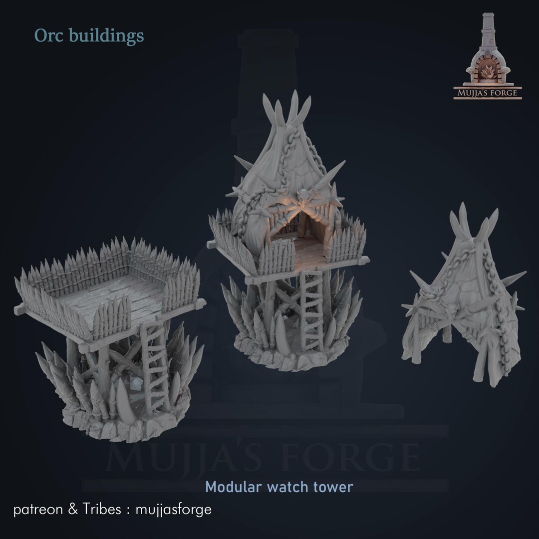 Orc Modular Watchtower - Etsy