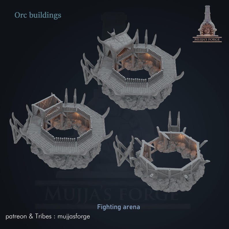 Orc Fighting Arena - Etsy