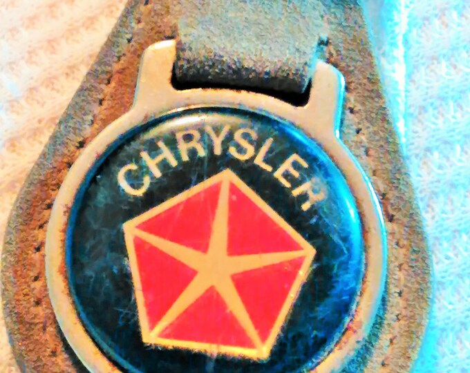 Chrysler Car Logo Key Ring Key Chain - Etsy