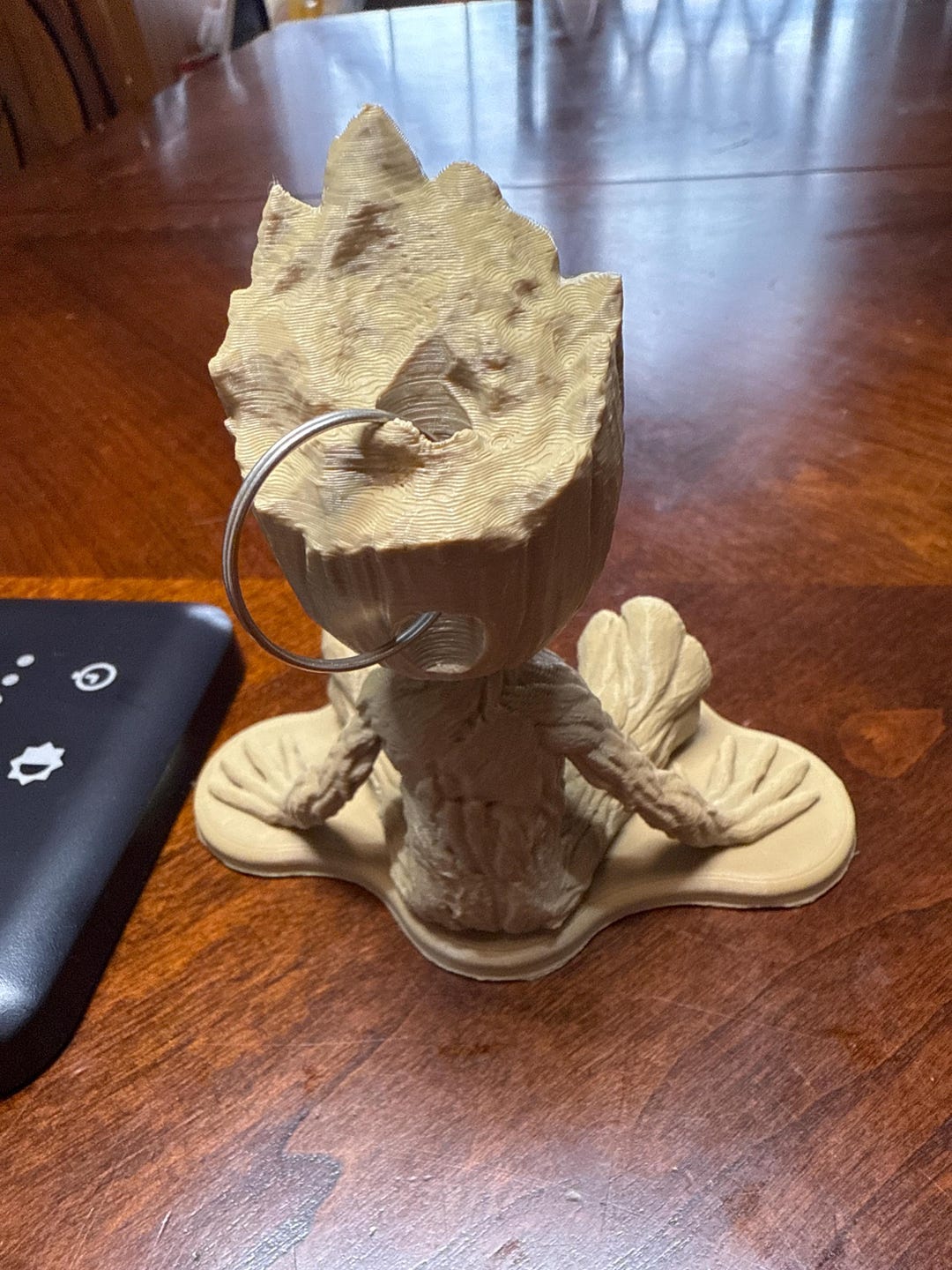 3D Printed Groot Key Chain - Etsy