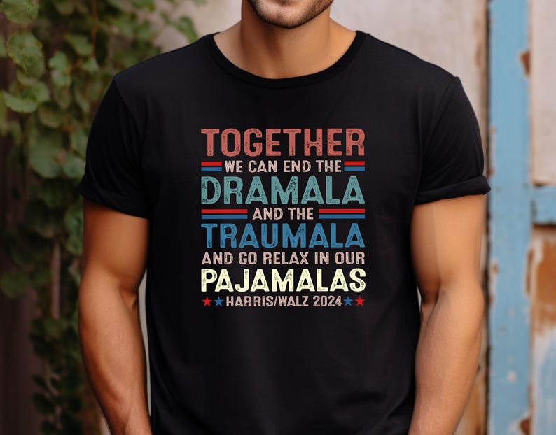 Together We Can End the Dramala and the Traumala PNG, Harris/walz 2024 ...