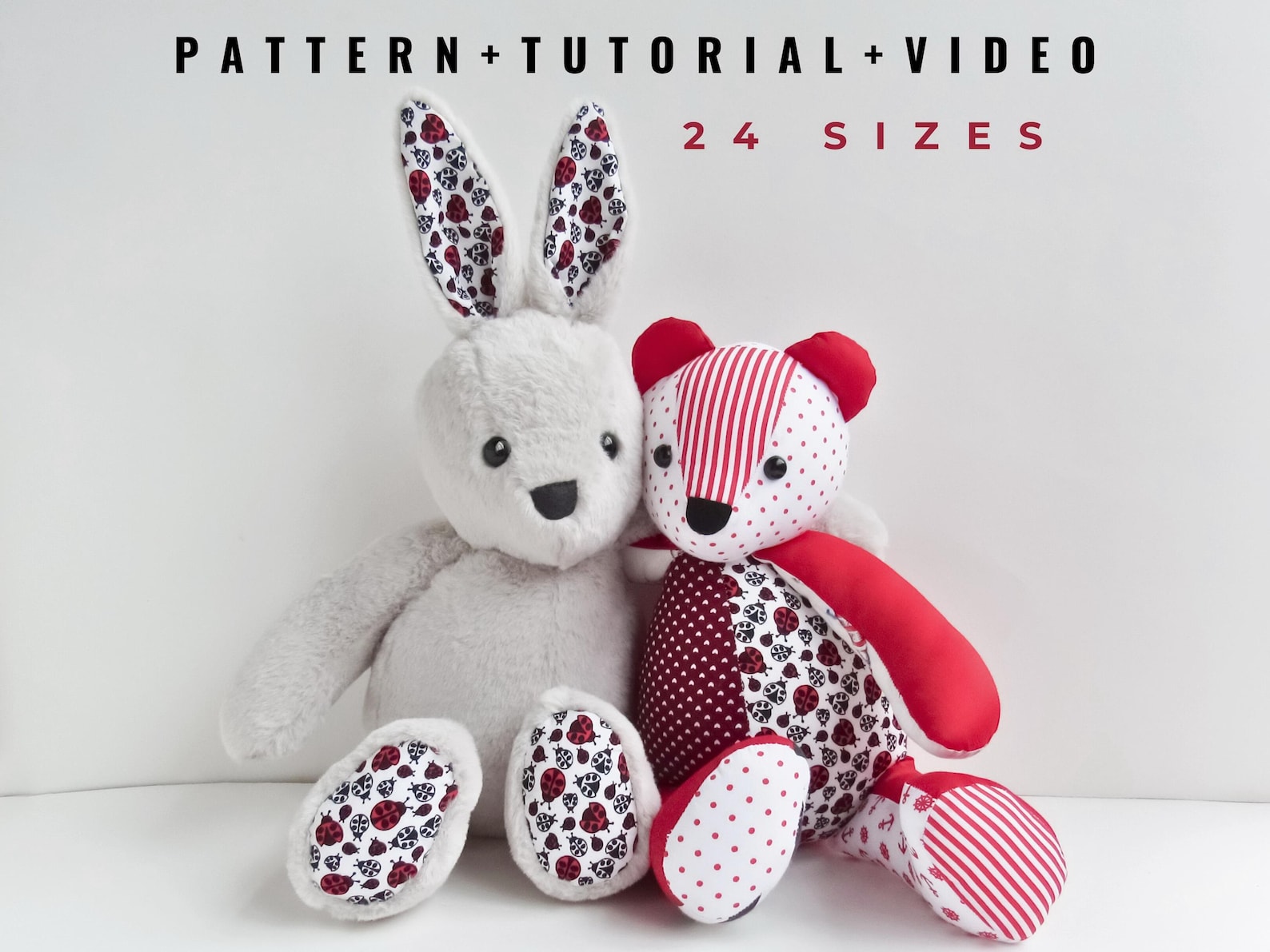 Memory Bear Pattern Pdf , Teddy Bear Pattern , Bunny Sewing Pattern PDF ...