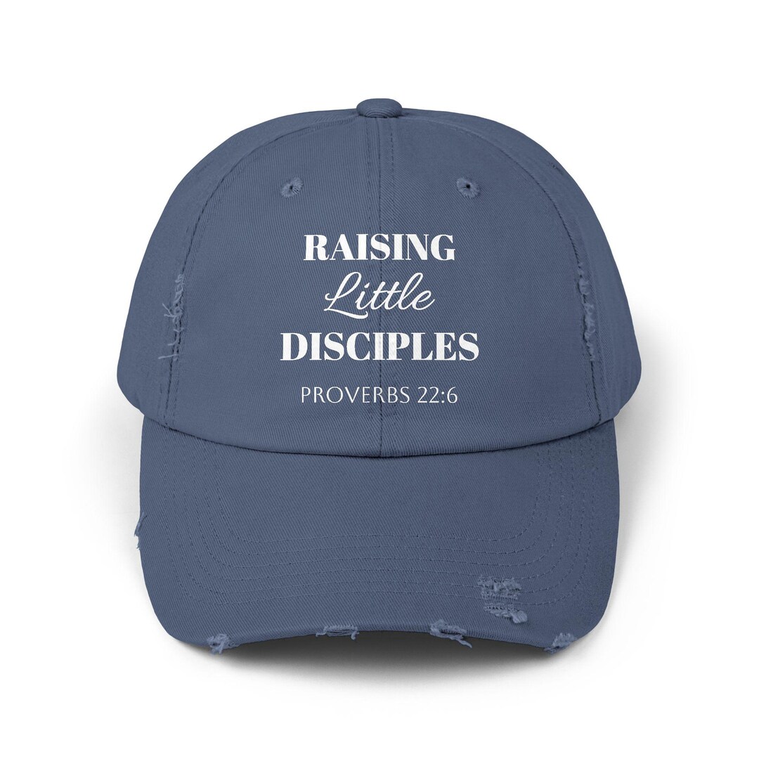 Raising Little Disciples Distressed Cap - Etsy