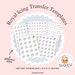 SANTA Royal Icing Transfer Sheets, Set of 5 Printable Sheets, Digital ...