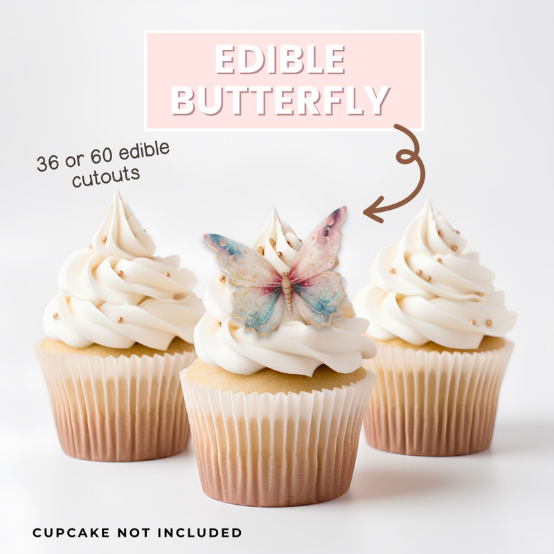 Edible Butterflies - Etsy
