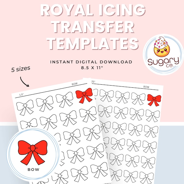 Free Printable Transfer Sheets - Etsy