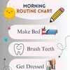 Morning Routine Chart - Pink - Etsy