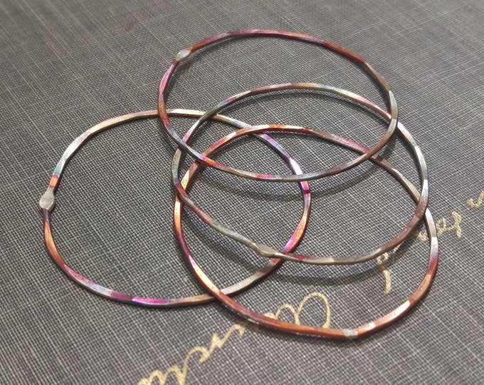 1.5 Inch Diameter Firescale Copper Circles- Quantity 4 - Etsy