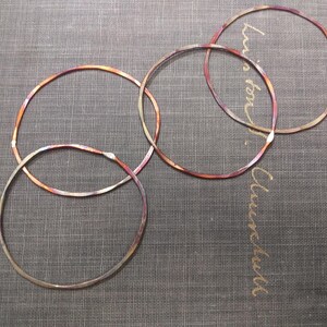 1.5 Inch Diameter Firescale Copper Circles- Quantity 4 - Etsy