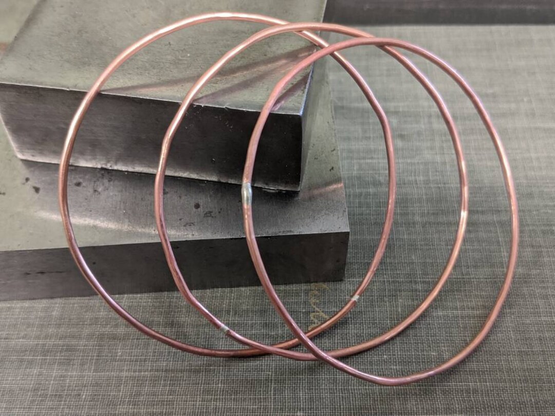 Raw Copper Bangle Blank- Qty 3 - Etsy
