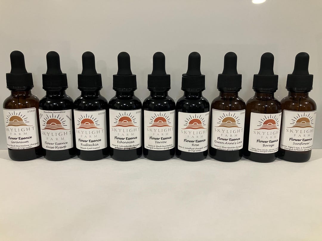 Flower Essence Kit - Set of 9 - Etsy