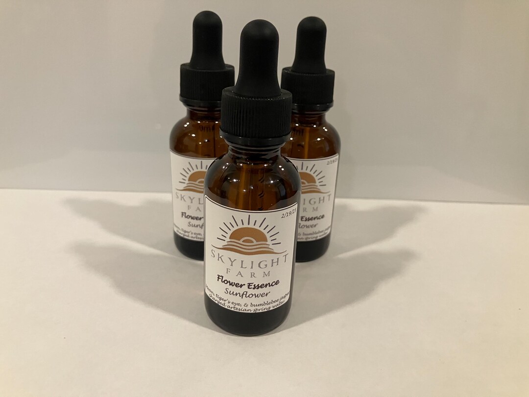 Flower Essence - Sunflower (full Moon Water & Tiger's Eye) - Etsy