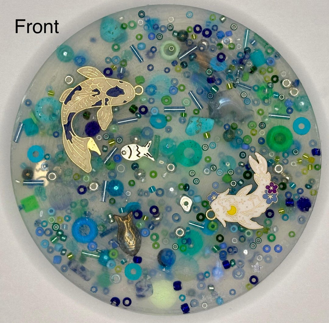 Fish Pond Themed Pick Pad - Anxiety, Autism, Fidget, OCD, ADHD, Stim ...