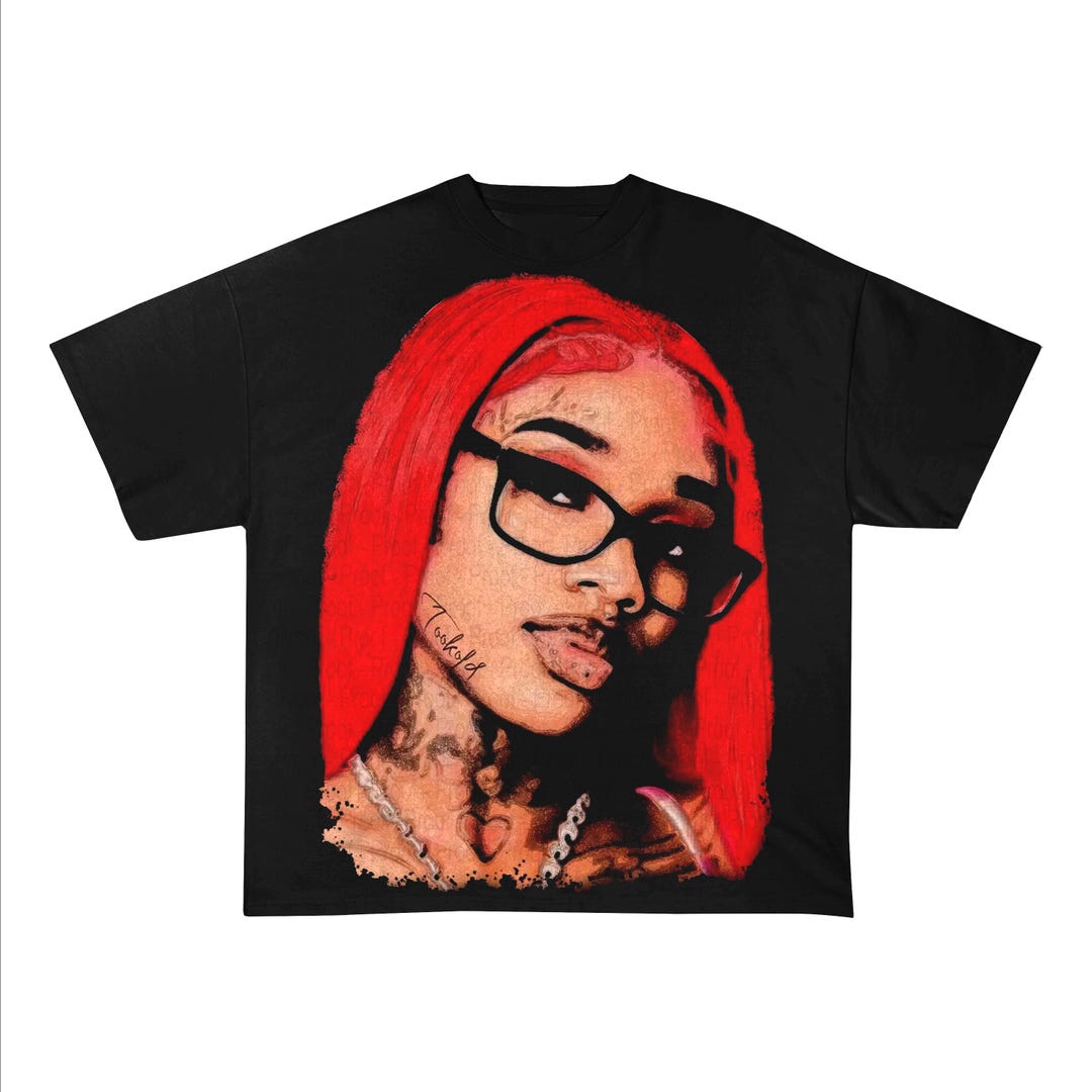 Sexyy Red PNG, T-shirt Design, Bootleg Tees Design, Ready to Print ...