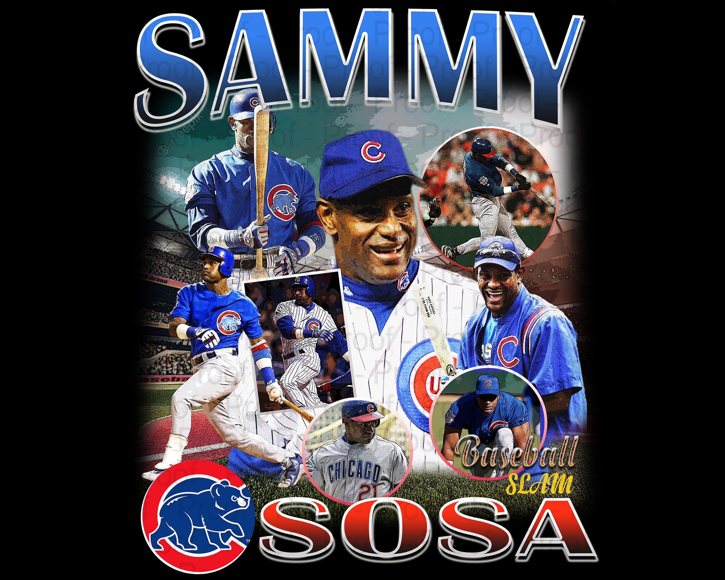 Sammy Sosa T Shirt Design PNG Instant Download - Etsy
