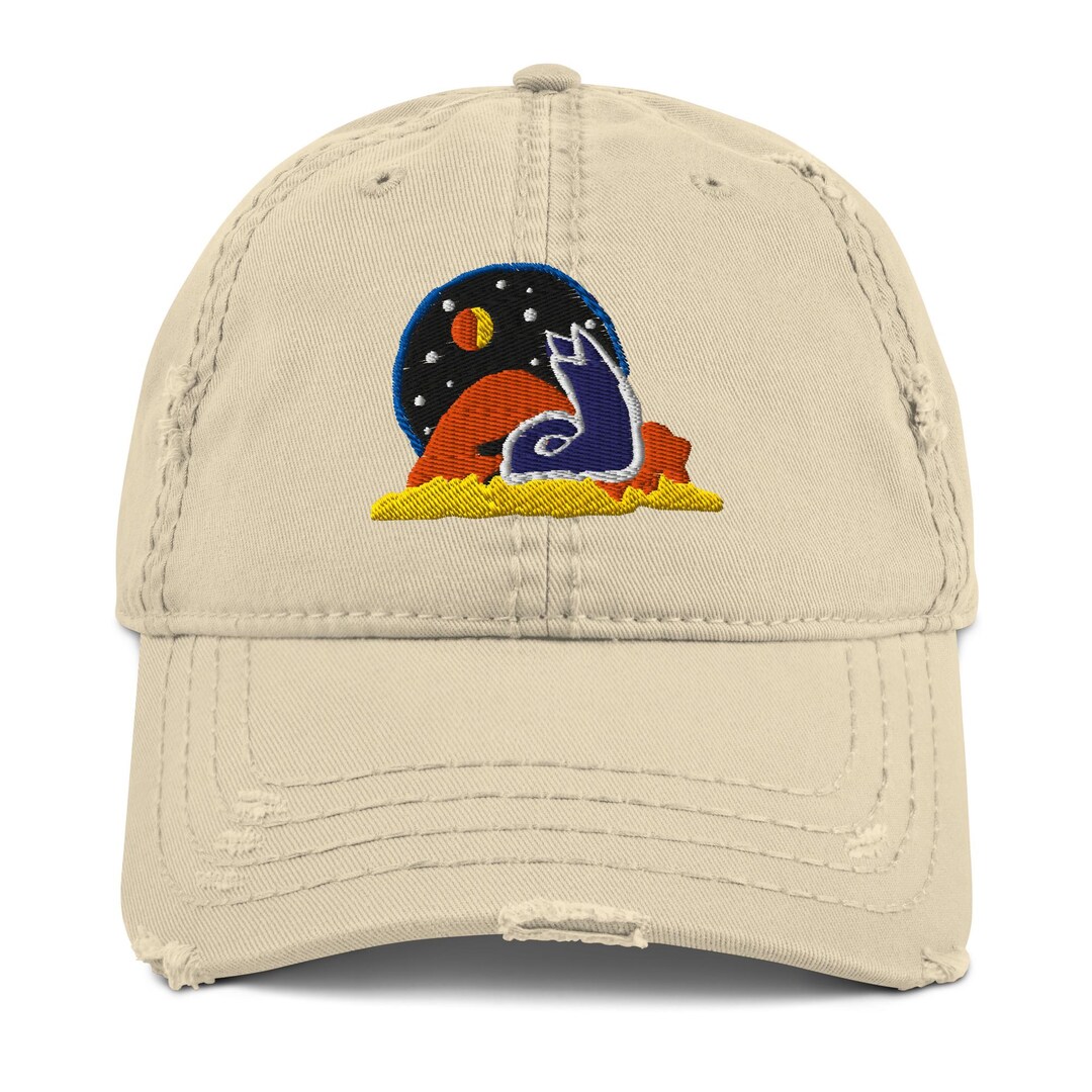 Dune Hat Arrakis Space Planet Embroidered Adjustable Distressed Dad Hat ...
