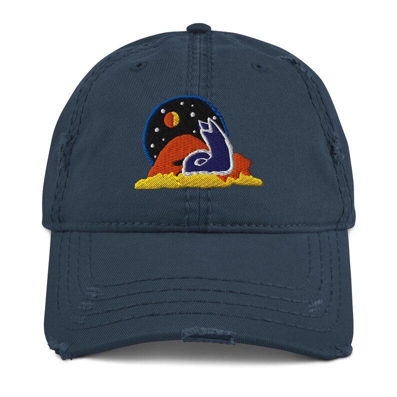 Dune Hat Arrakis Space Planet Embroidered Adjustable Distressed Dad Hat ...