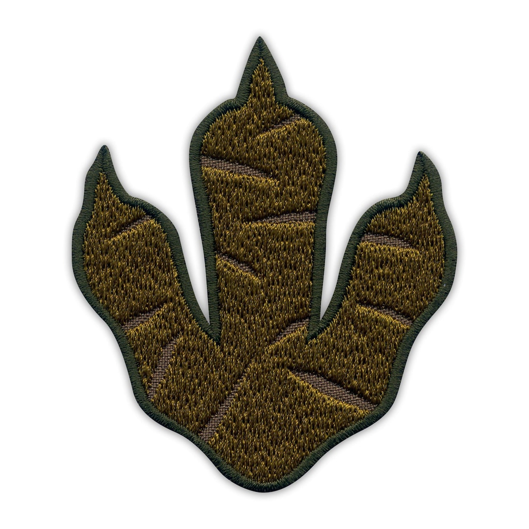 Dinosaur Footprint - T-REX - Embroidered Patch / Badge - Patchion ...