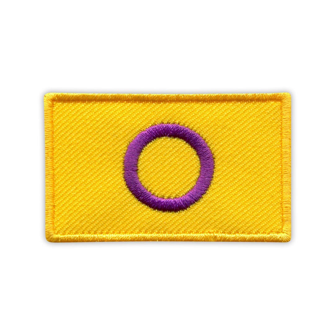 Intersex Pride Flag Embroidered Patch / Badge Patchion Patches - Etsy
