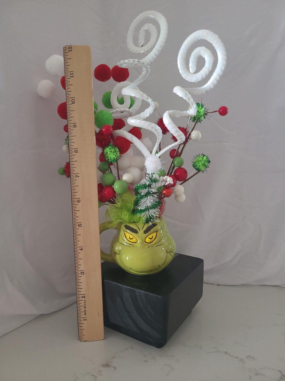 Mini Grinch Mug Arrangement #2 - Etsy