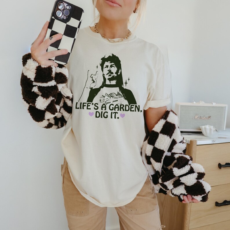 Life's a Garden, Dig It! Joe Dirt, Nostalgia 90's Aesthetic Transparent ...