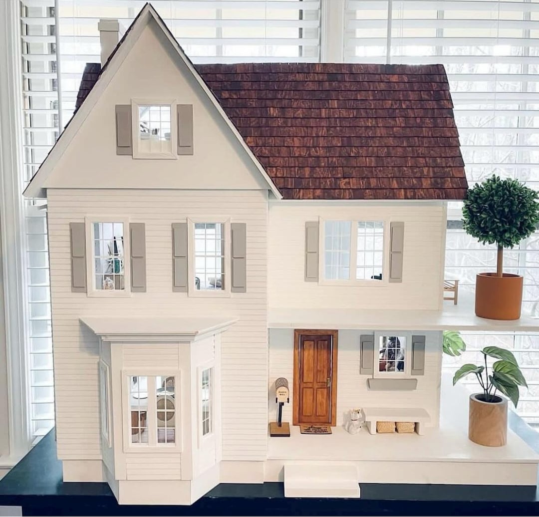Custom Dollhouses - Handcrafted - Victoria’s Farmhouse - Fully ...