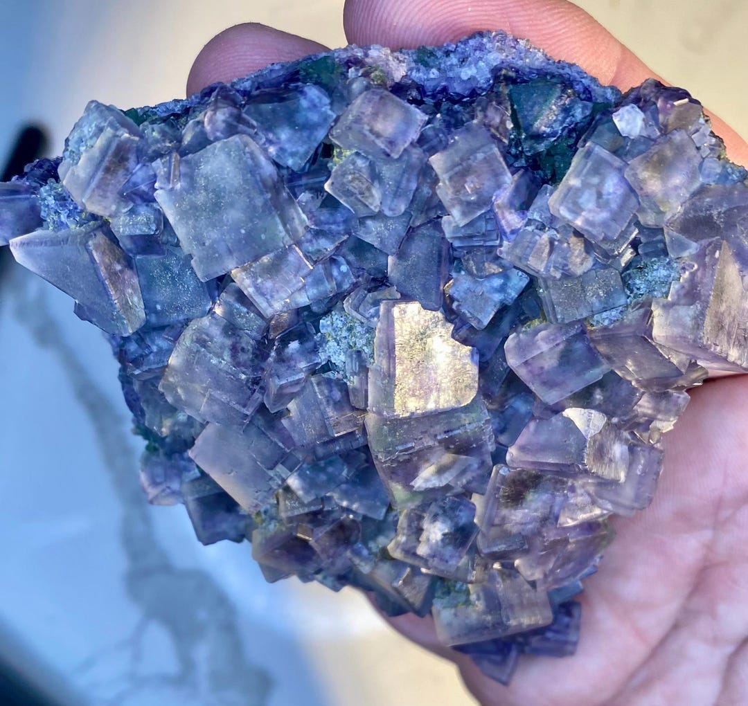 Fluorite Specimen From Joe Larkin's Quarry, Co. Galway, Ireland - Etsy