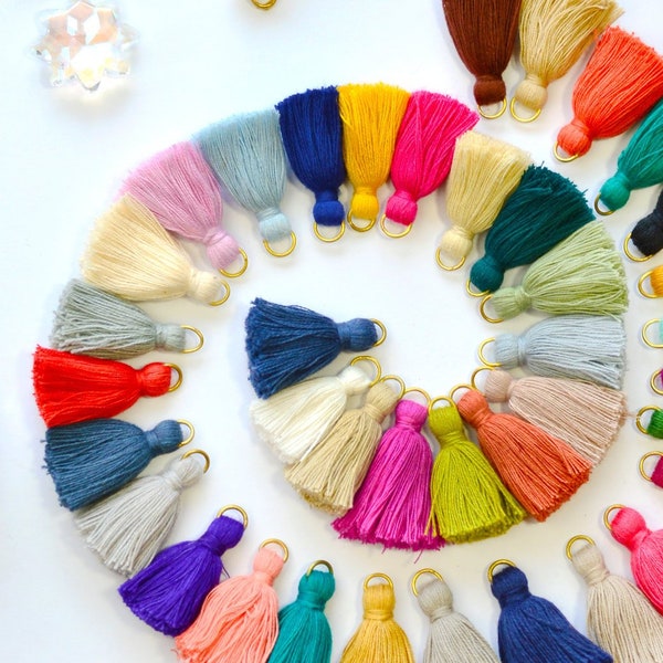 Mini Tassels - Etsy