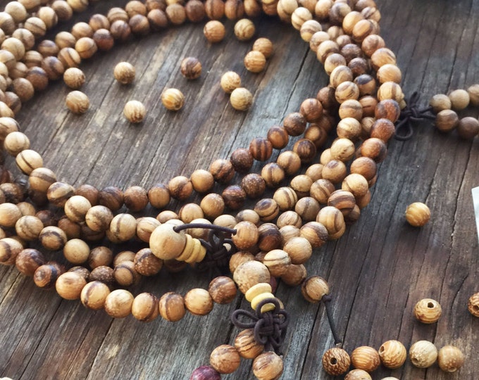 Marbled: 6mm Round Natural Aloewood From Vietnam STRETCH - Etsy
