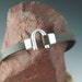 Silver LOOP and SLIDE Leather Clasp / Leather Closure for 10mm Leather ...