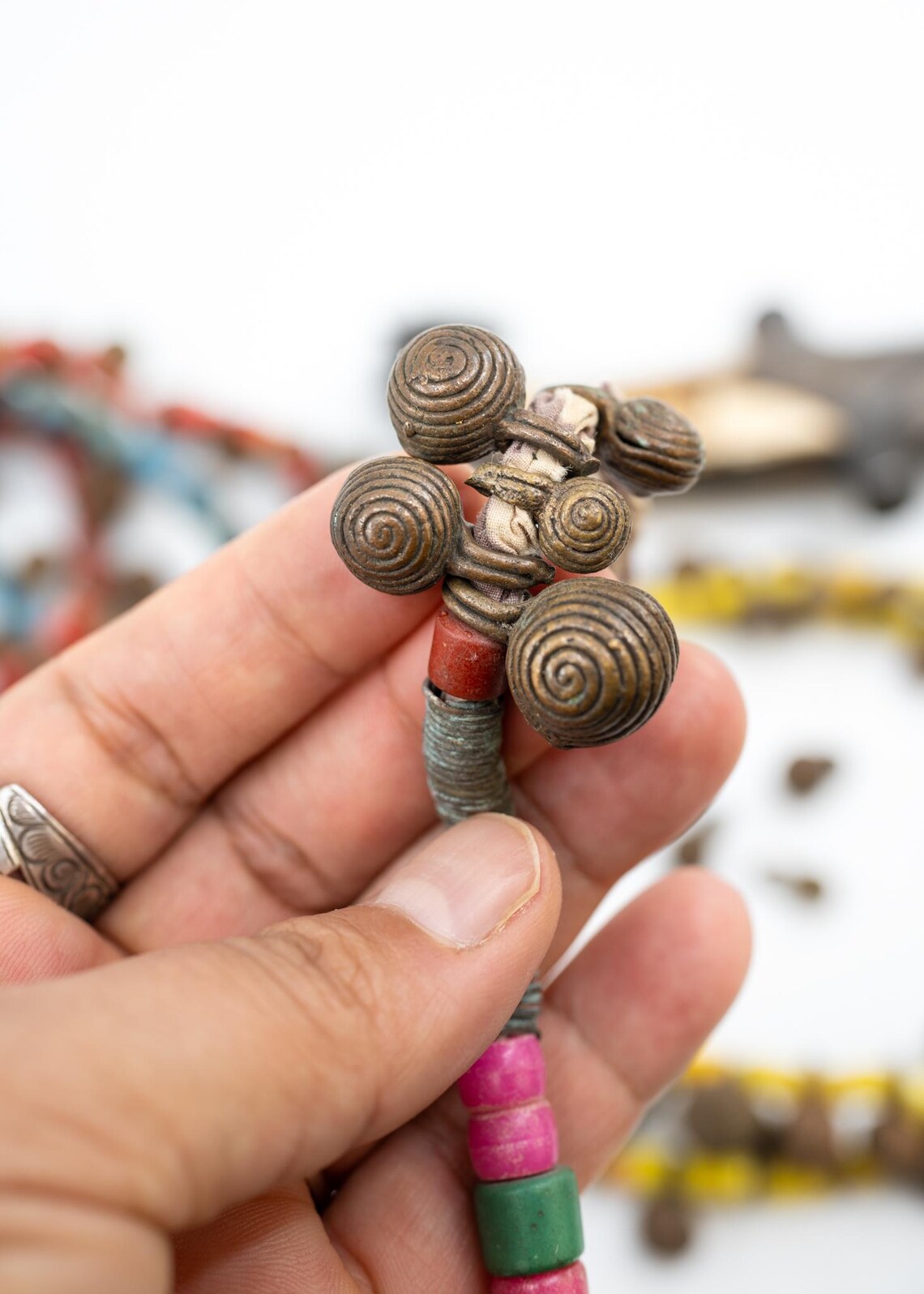 African Jingle Bell: Vintage Antique Brass Bronze Tribal African Baule ...
