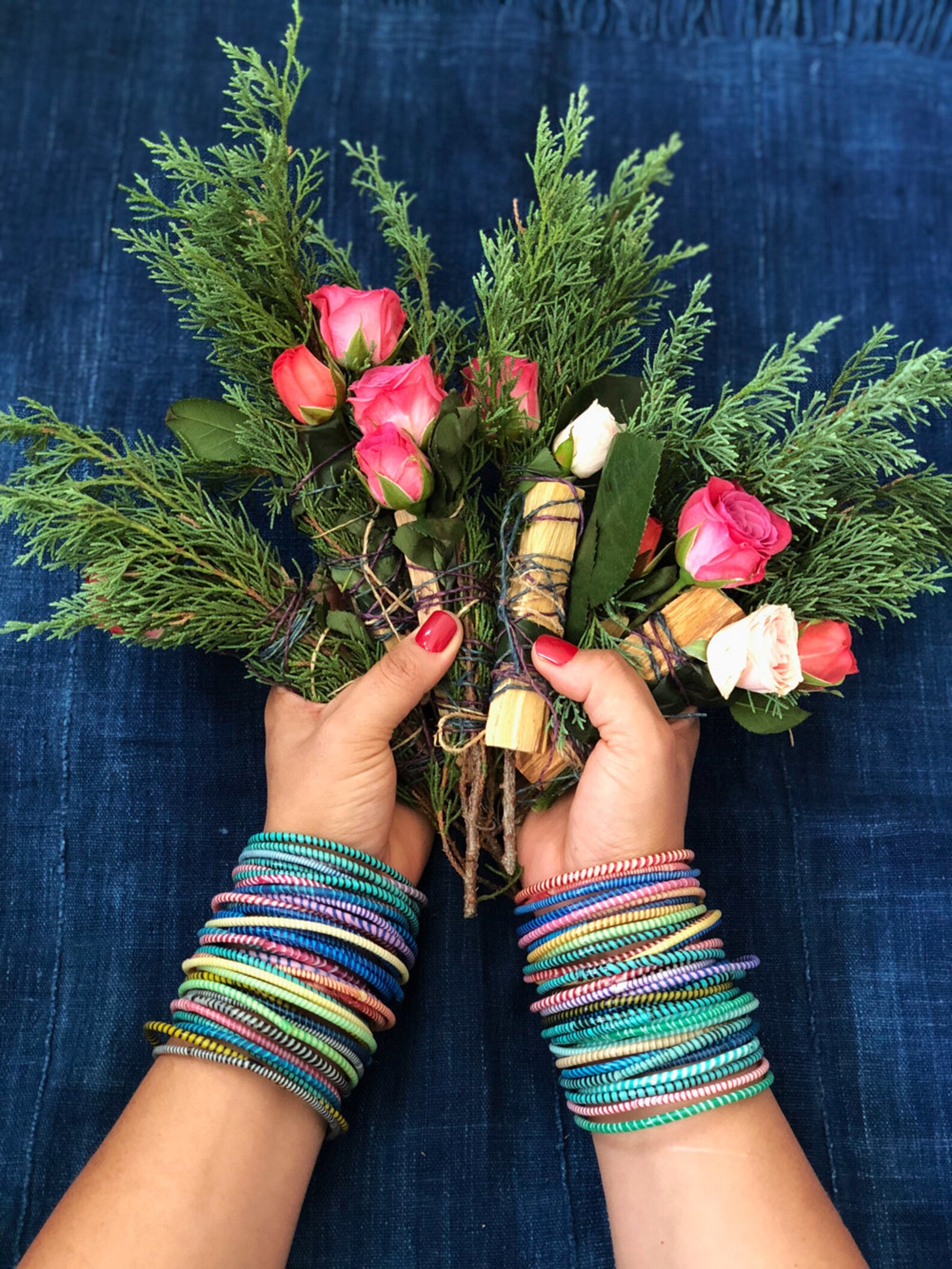 Candy Arm Party Stack: 12 Recycled Flip Flop Bracelets | Etsy