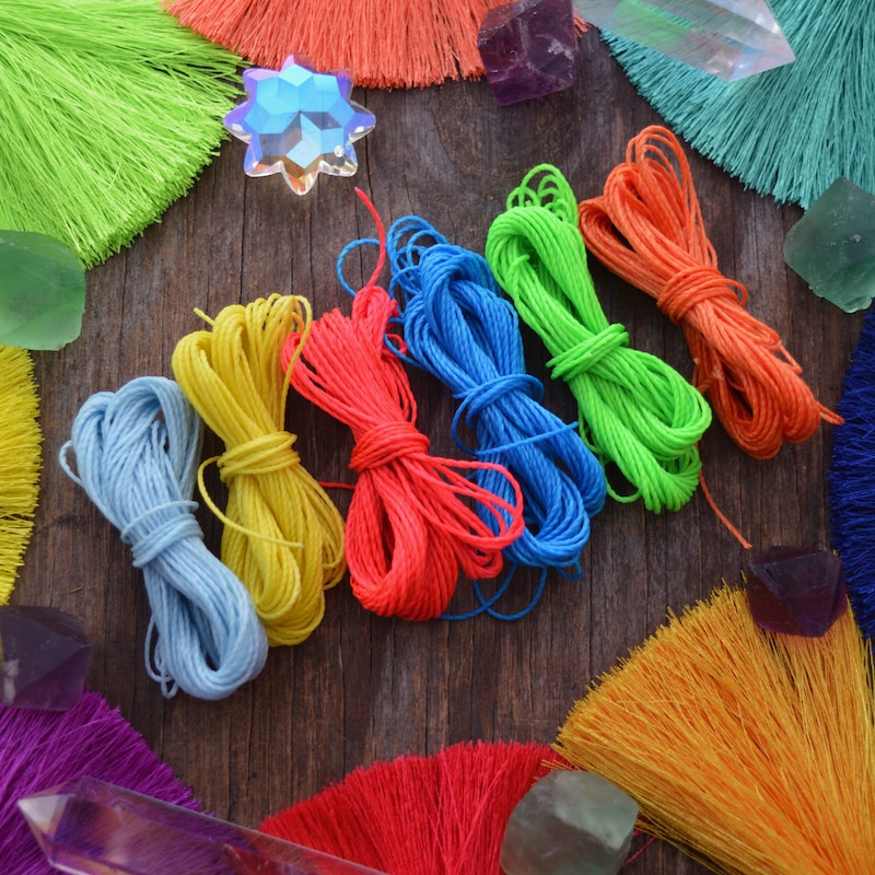 1mm Waxed Hemp - Etsy