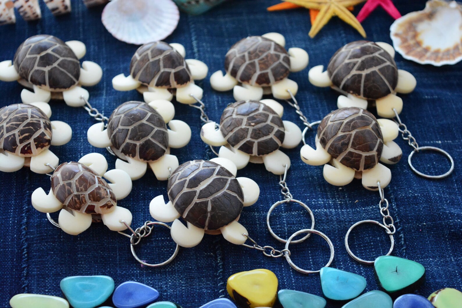 Sea Turtle: Natural Tagua Carvings 53x50mm Sea Turtle | Etsy