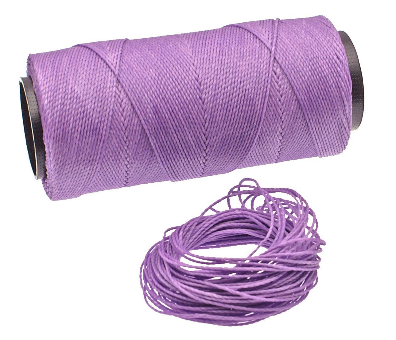 Lovely Lilac: Waxed Polyester Cord 1mm X Pack of 25 Feet - Etsy