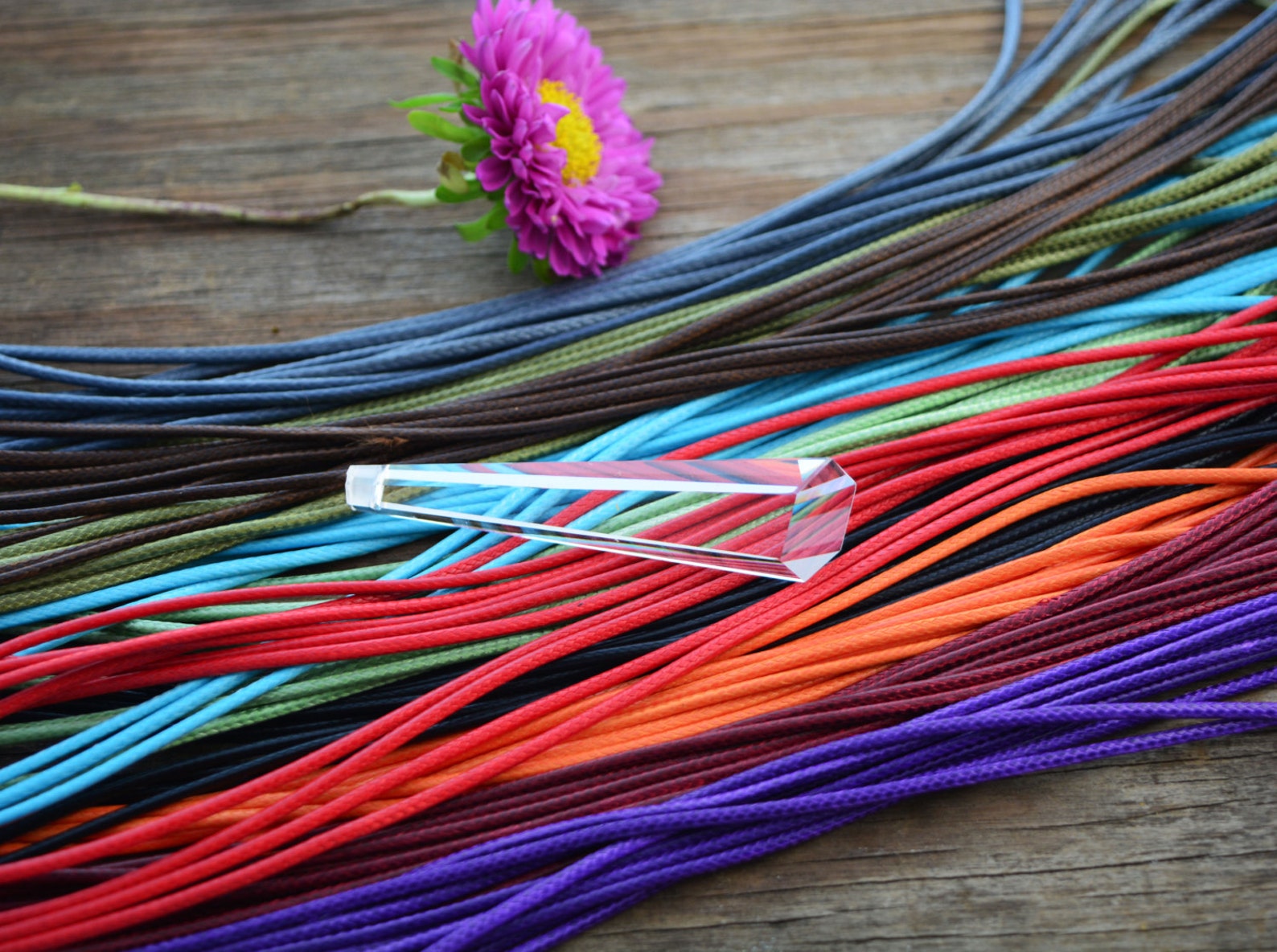 Glossy Polyester: Gray 2mm X 10ft Braided Glossy Polyester - Etsy