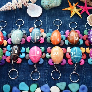 Mister Crab: Natural Tagua Carvings, 53x50mm, Crab Keychain, 1 Piece ...