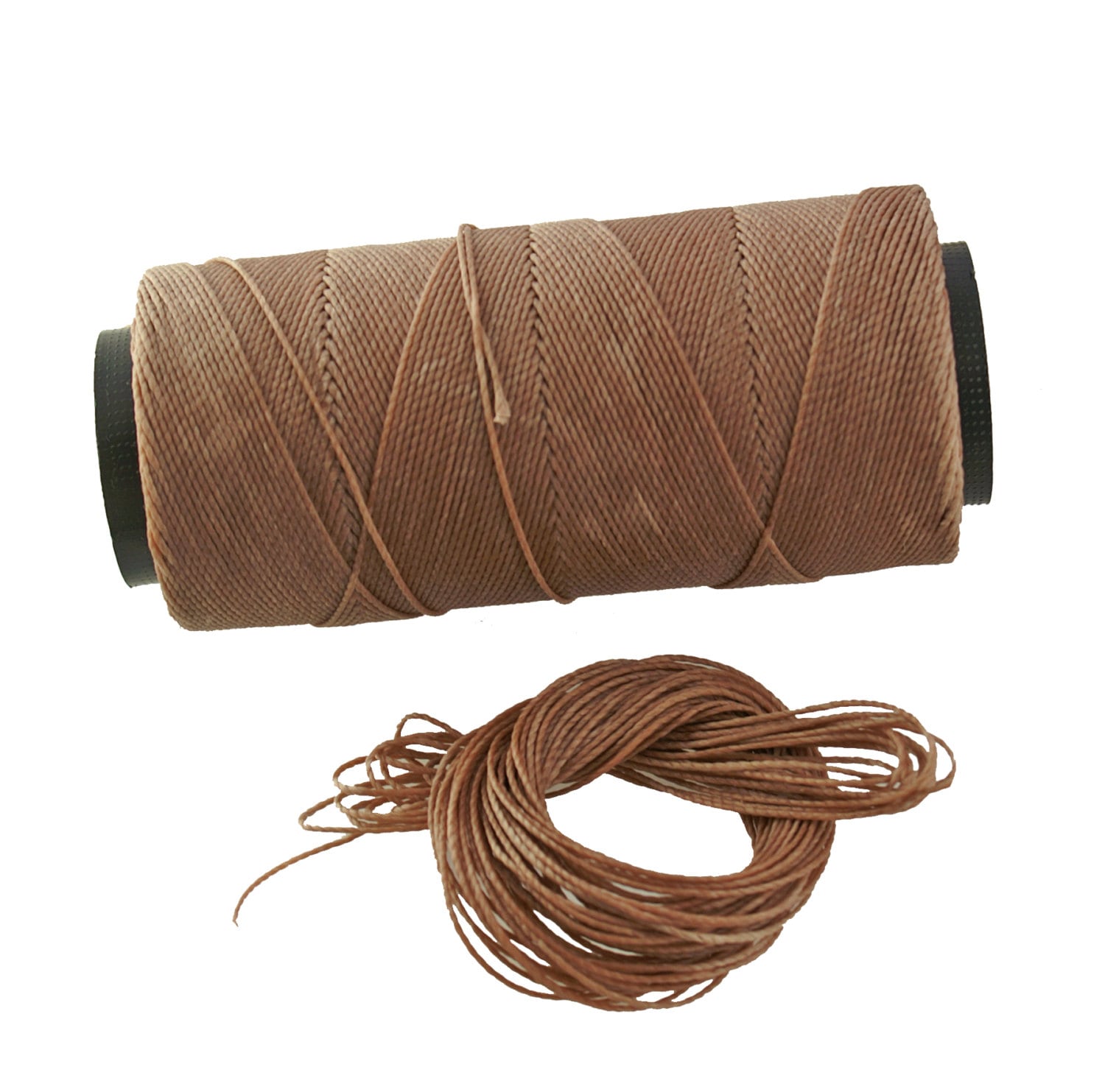 Mocha: Waxed Polyester Cord 1mm X Pack of 25 Feet 8.33 - Etsy