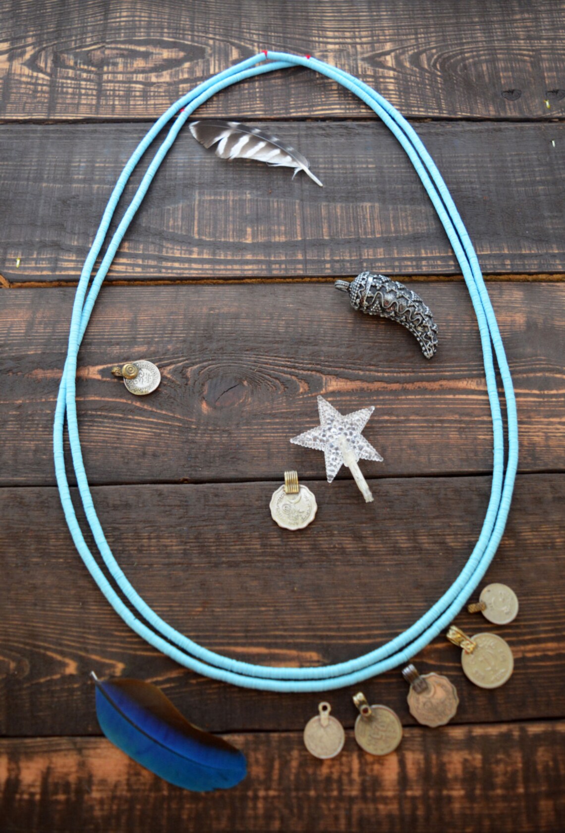 4mm Baby Blue African Vinyl Record Beads Vinyl Discs - Etsy